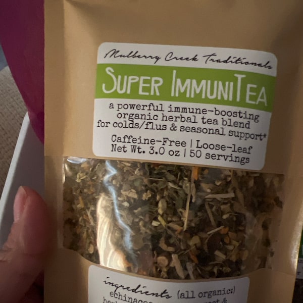Super Immunitea - Organic Loose-leaf Medicinal Herbal Tea (for the ...