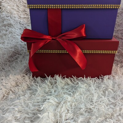 Royal Blue Card Box Centerpiece, Baby Blue Card Box or Birthday Card ...