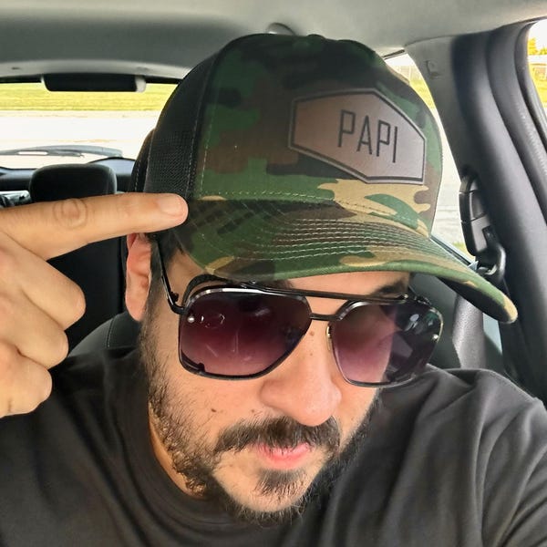 GOKO Venture Hat | Duck Camo | Rectangle Cursive |dad and Son Hat | Dad ...