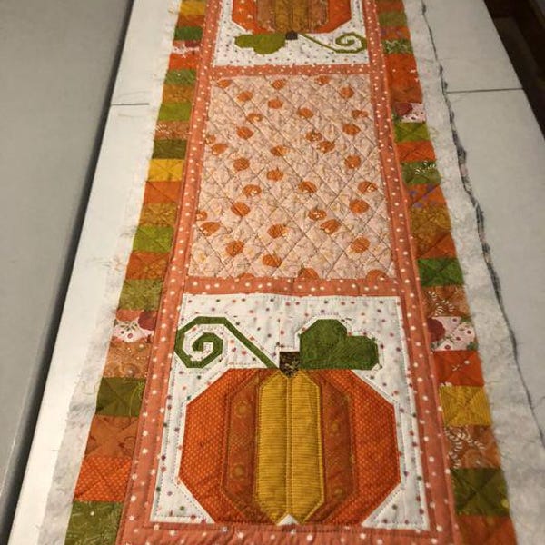 Classic Pumpkin Patch Fall Autumn PDF Quilt Block Pattern - Includes ...