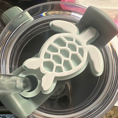 Sea Turtle Stanley, Stanley Cup Accessories, Turtle Stanley Tag, Turtle ...