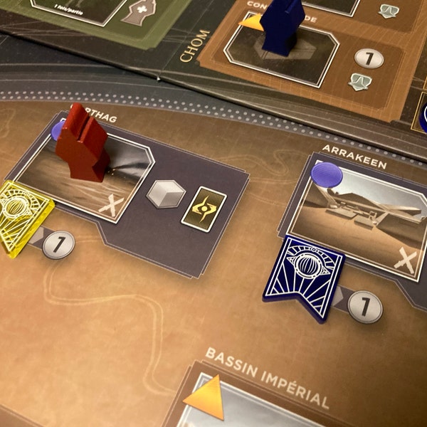 Acrylic Token Set (compatible With Dune Imperium) - Etsy