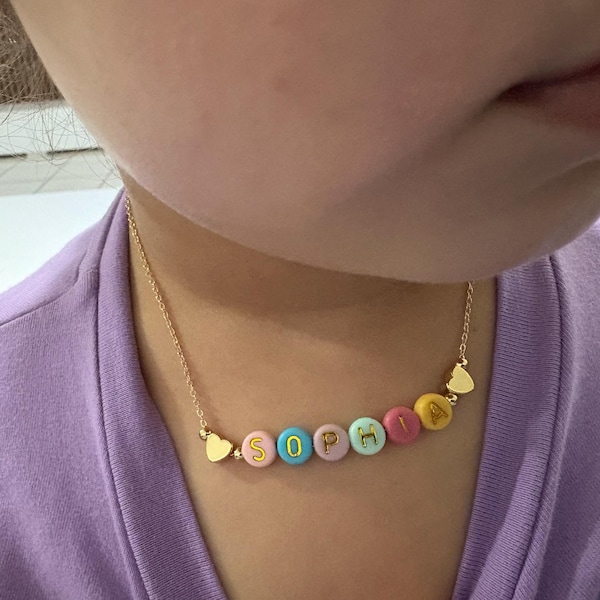 Personalized Gift Box for Little Girl | Little Girl Name Necklace ...