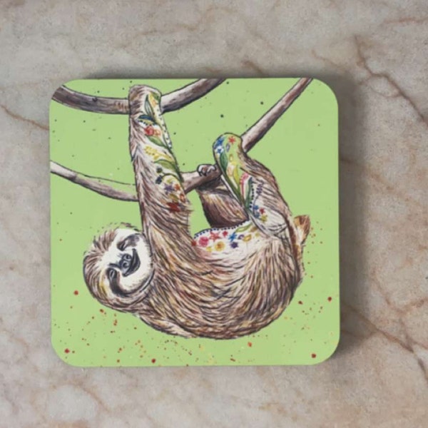 Raza the Rainbow Rabbit Watercolour Eco Friendly Art Print - UK Made ...