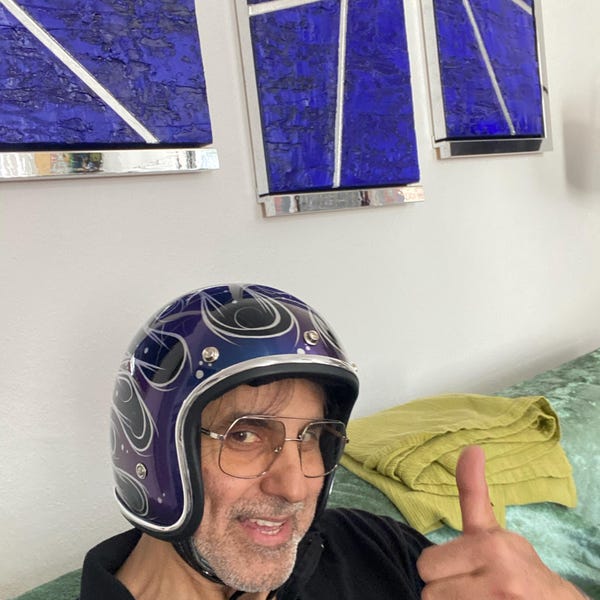 New Best Seller ! Custom Helmet XF-GP Chrome Caferacer Bobber Chopper ...