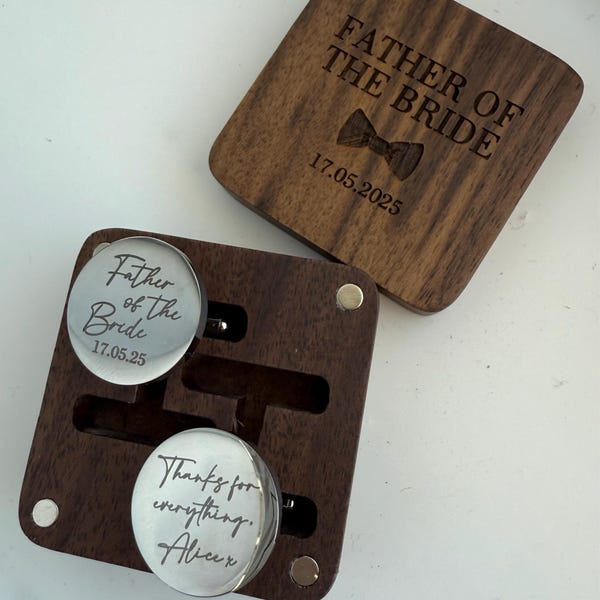 Father of the Bride Gift, Father's Day Gift, Personalized Wedding Day ...