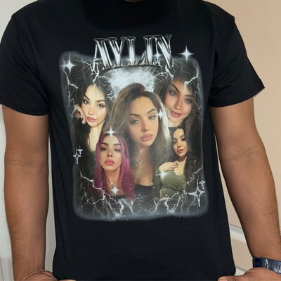 Custom Bootleg Rap Tee, Shirt With Face Photo, Bachelor Party Tshirt ...