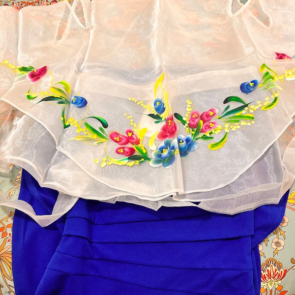 Filipiniana Wrap Around (hand Painted Designs May Vary) - Etsy