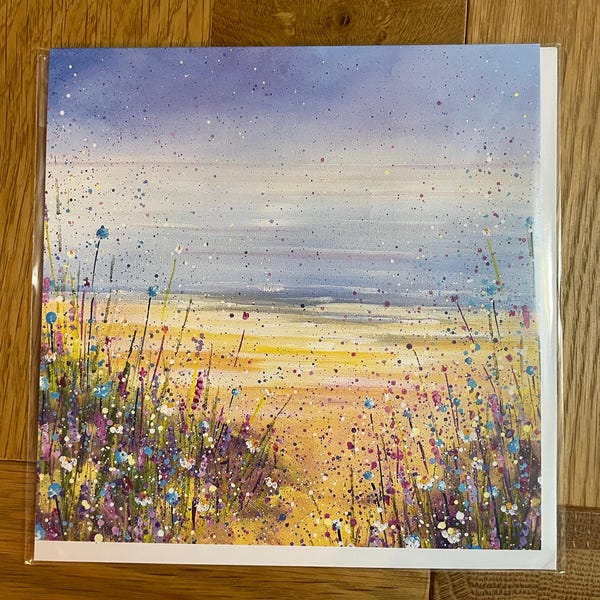 Sunrise Greeting Card-morning Glory Card- Greeting Card Created From ...