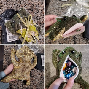 Frog Plush Dice Holder Frog Plushie Dice Bag Dnd Dice - Etsy Canada