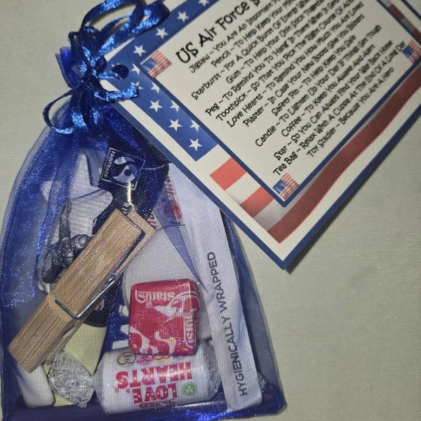 US Air Force Survival Kit ~ Fun Novelty Gift & Card Alternative ...