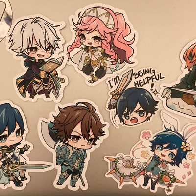 Fire Emblem Stickers Total: 220 Fates FE7 Three Houses - Etsy