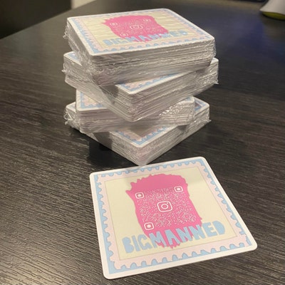 3 Inch Custom Vinyl Stickers Decals Printed With Your Own Design on ...