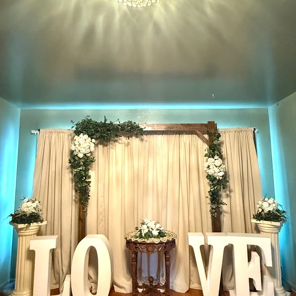 Large Grad Table Base Foam Letters | 30” Tall and 8” Deep Letters ...