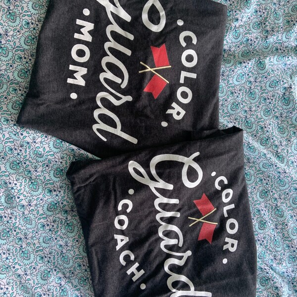 Color Guard Mom Shirt Tank Top Hoodie Color Guard Shirt High School ...