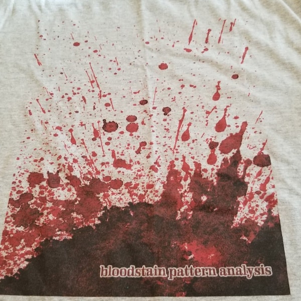 Bloodstain Pattern Analysis Poster Forensics Science Poster Blood ...
