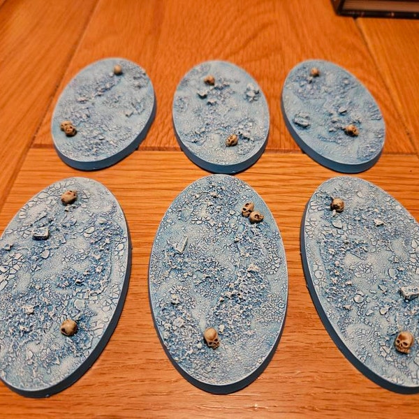 Miniature Bases | Urban Rubble Base | 90mm X 1 | Dnd Wargaming 40000 ...