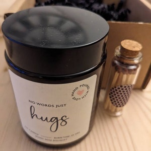 Friendship Scented Candle Gift / I Feel so Lucky My Friend is You ...