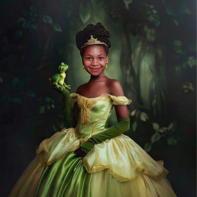 Custom Fairy Portrait From Photo Custom Princess Portrait Princess ...