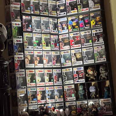 Funko Pop Display Kubbies TWELVE PACK Black or White. Single Row - Etsy