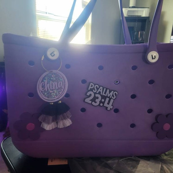 Bible Verse Bogg Bag Tag, Bogg Bag Name Tag, Bogg Bag Pop In, Bogg Bag ...