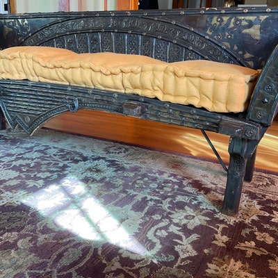 Hemp Sofa Futon.floor Sofa With Removable Linen Covers.large Floor ...