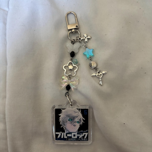 Blue Lock Keychains, Blue Lock Anime, Blue Lock, Blue Lock Bag Charm ...