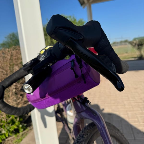 Green Bike Saddle Bag by Lumiere & Co. | Bike Bag | Bike Seat Bag ...