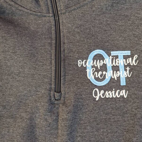 Gift for Occupational Therapist, Custom OT Design, Pullover Sweatshirt ...