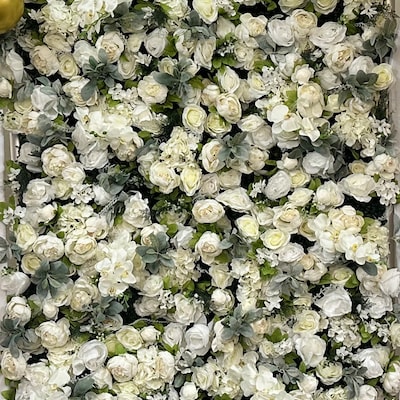 Portable Flower Wall Folding Stand Photo Backdrop Support Frame for ...