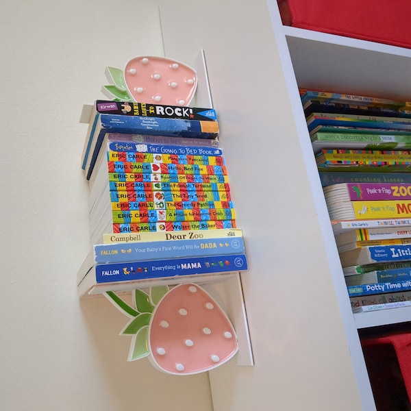 Handmade Strawberry Bookends: 3D Printed With Colorful Resin - Etsy