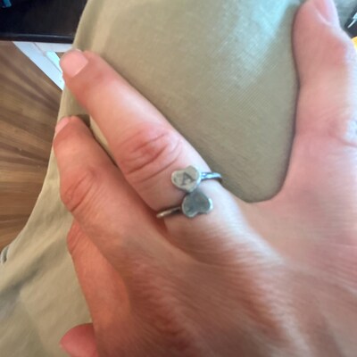 Feather Flute Ring, Krishna Flute Ring, 18K Gold Plated, Enamel Ring ...