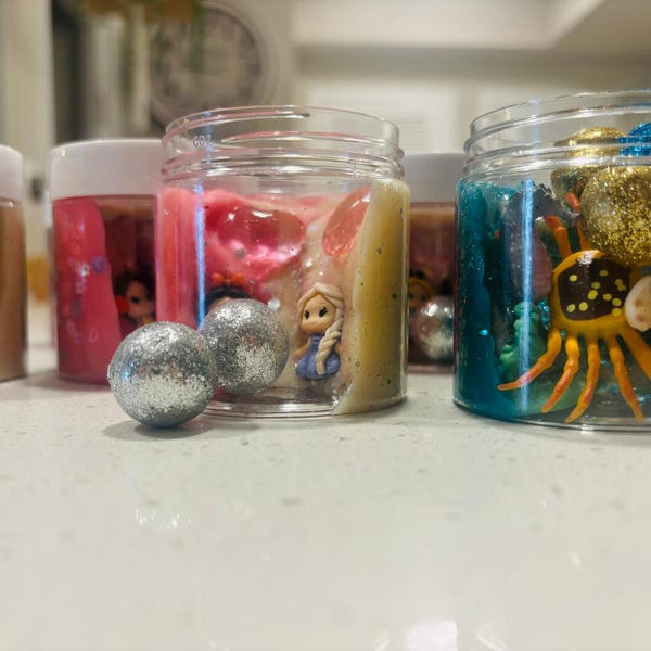 Dinosaurs Magic Play-dou Box, Sensory Bin Sensory Kit, Busy Box ...