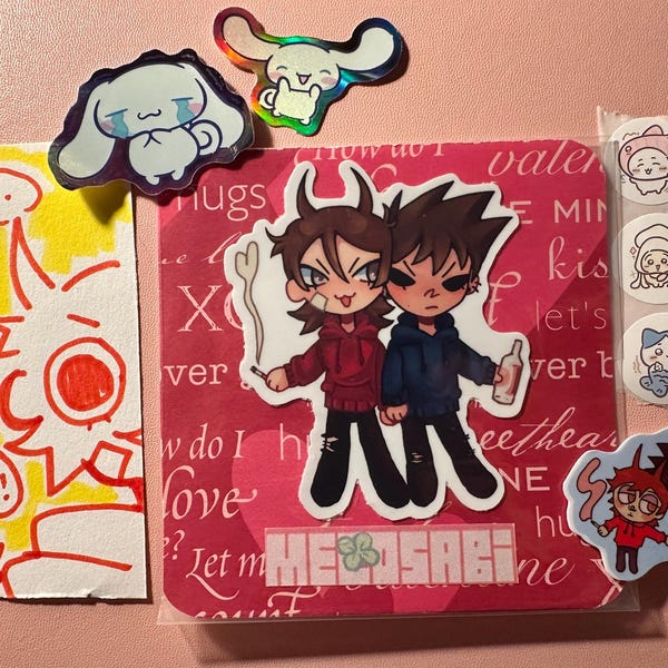 Baconcola Tord X Edd Sticker Eddsworld - 2.5in - Etsy