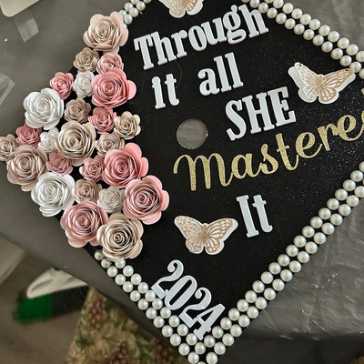 Custom Graduation Cap Topper Personalized Grad Cap Senior Class of Gift ...