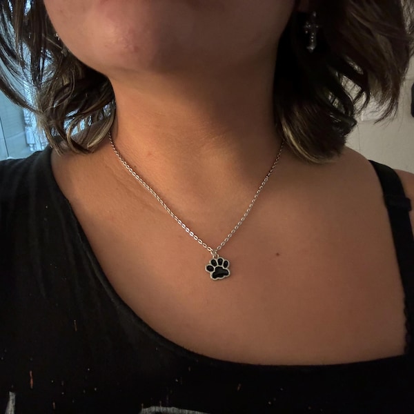 Dainty Cat Pendant/cutest Kitten Necklaces/five Little Gold Toned ...