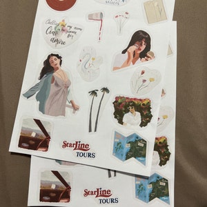 Lorde Stickers, Solar Power Stickers, Solar Power Album, Lorde ...