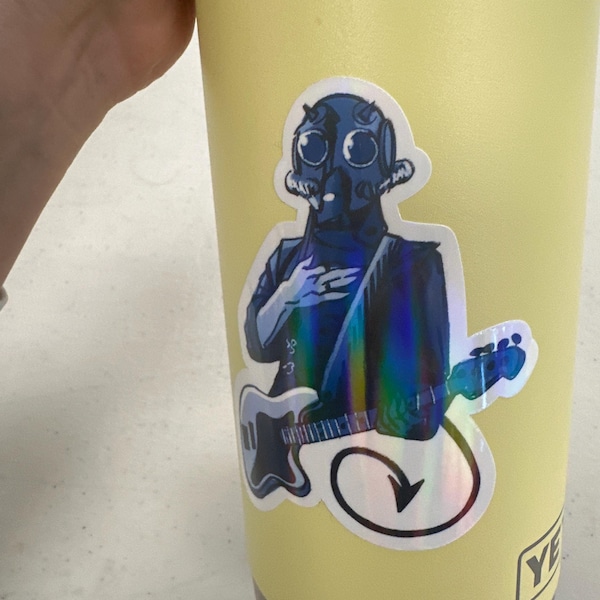 Rain Nameless Ghoul Ghost Band Movie Sticker - Etsy