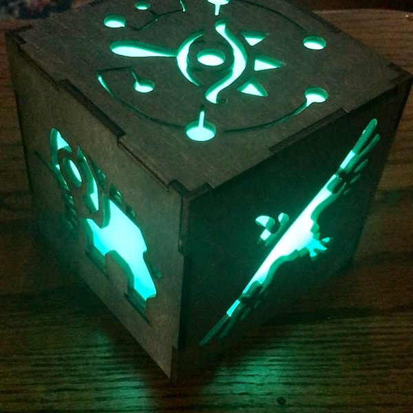 Zelda Breath of the Wild Divine Beast Inspired Lantern - BOTW Sheikah ...