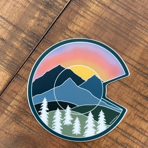 Pictured Rocks Sticker - Etsy