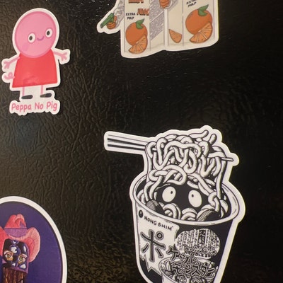 Vinyl Sticker Tangela Ramen Noodle Cup Horror Food Pokemon Inspired ...