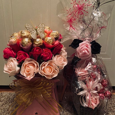 Ferrero Rocher Green Butterfly Chocolate Bouquet Any Ocassion - Etsy