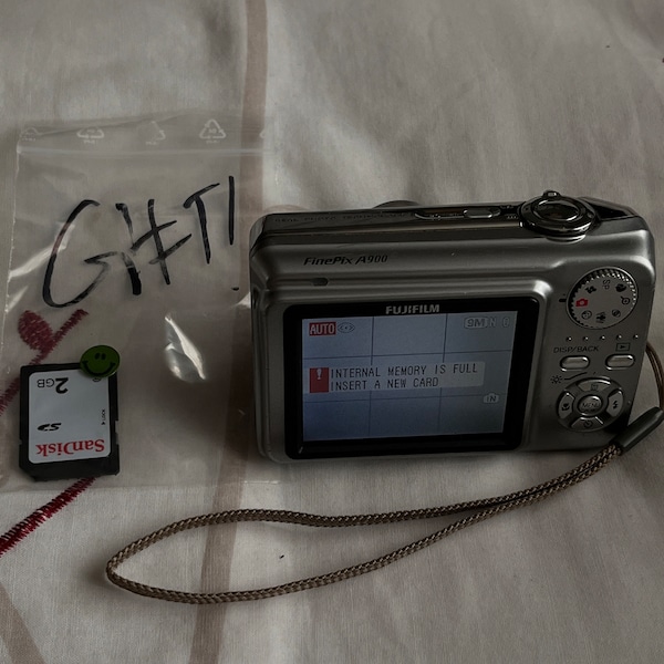 Rare Canon Ixus 870 IS/ Powershot SD 880IS Elph 10MP Y2K Digicam ...