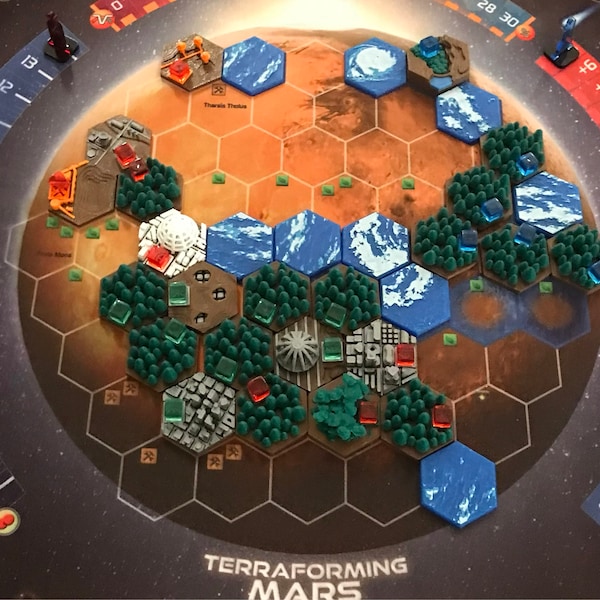 Terraforming Mars Tiles Pack - 97 Tiles - Etsy