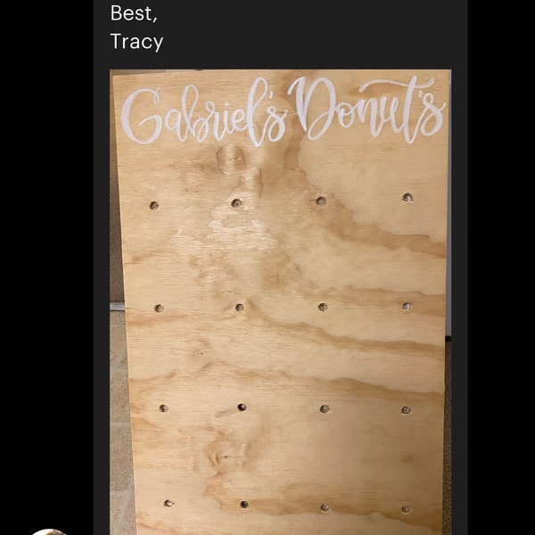 16 to 32 Pcs Donut Board, Donut Wall, Donut Holder, Donut Stand ...