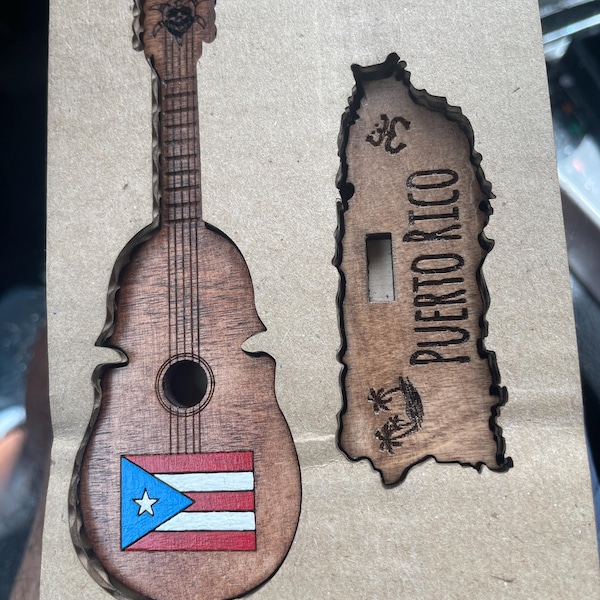 Cuatro Boricua Display: Puerto Rican Souvenir, Cuatro Puertorriqueño - Etsy