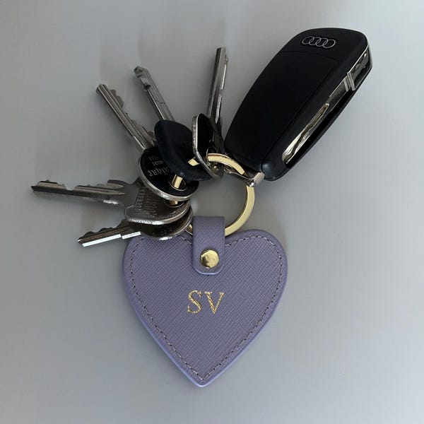 Personalised Notebook: Hand Stamped Initial Journal | A5 PU Leather ...