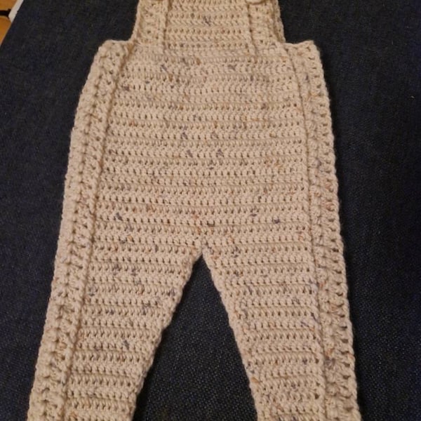 Crochet Pattern Baby Overalls - Newborn to 24 Months - Etsy