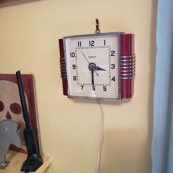 Rare Vintage Lux Electric Table Clock - Works Perfectly - SERVICED - Etsy