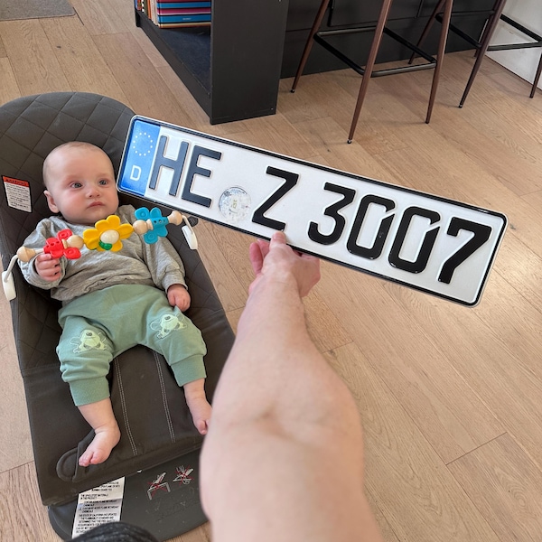Embossed Worn & Faded License Plate Letters and Numbers to Build Your ...